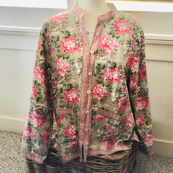 Haband | Jackets & Coats | Tudor Court By Haband Nehru Blazer Jacket ...